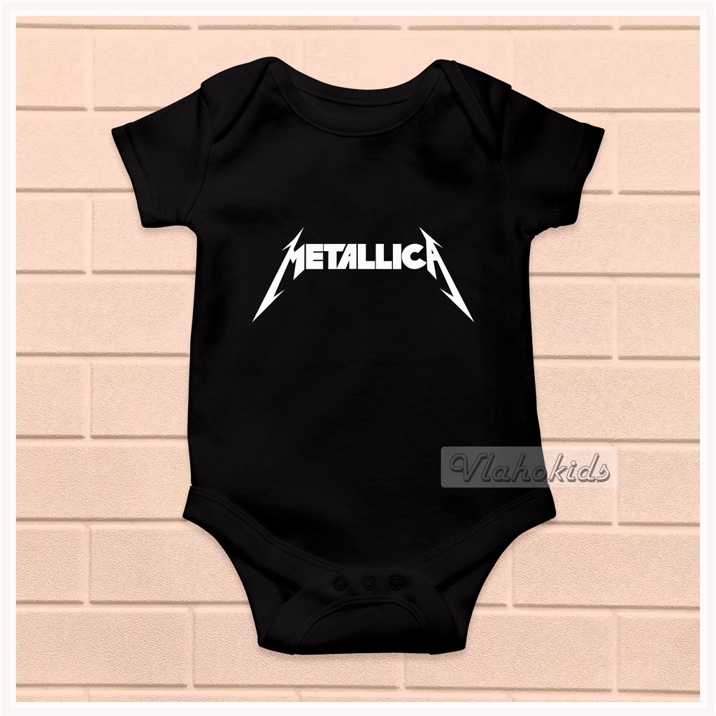 Jual BAJU BABY BAYI JUMPER BAND METAL PUNK METALICA 001 | Shopee Indonesia