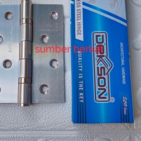 Jual Ecoline hinge dekson 4×3×2mm 2bb sss/ Engsel stainless 4inch ...