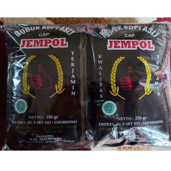Jual kopi bubuk1kg cap JEMPOL asli padang | Shopee Indonesia