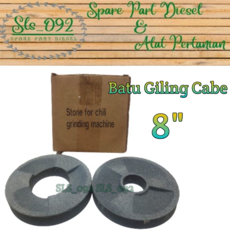 Jual BATU GILING CABE 8" (PMJA) | Shopee Indonesia