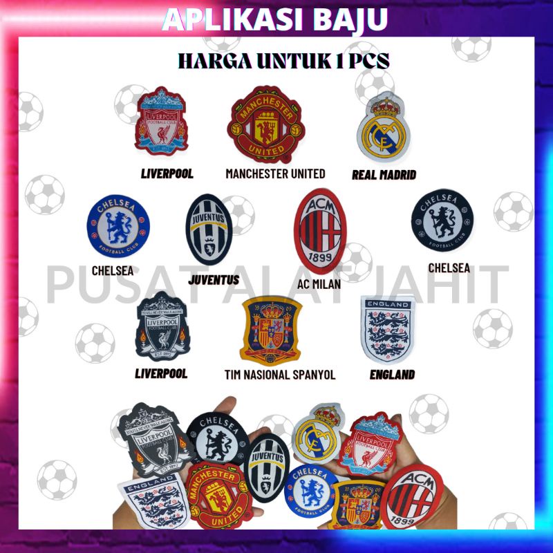 Jual APLIKASI TEMPELAN PATCH EMBLEM LOGO LAMBANG GAMBAR BORDIR BORDIRAN ...