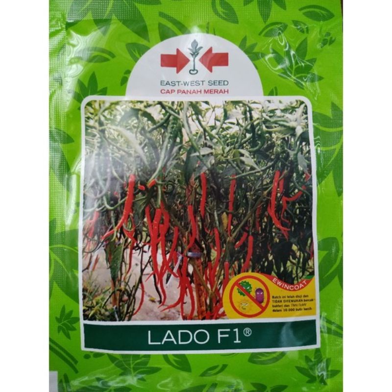 Jual Benih bibit cabe keriting LADO F1 1750 butir kemasan original ...