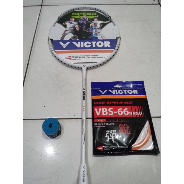 Jual Raket badminton Victor jetspeed 6000 original | Shopee Indonesia