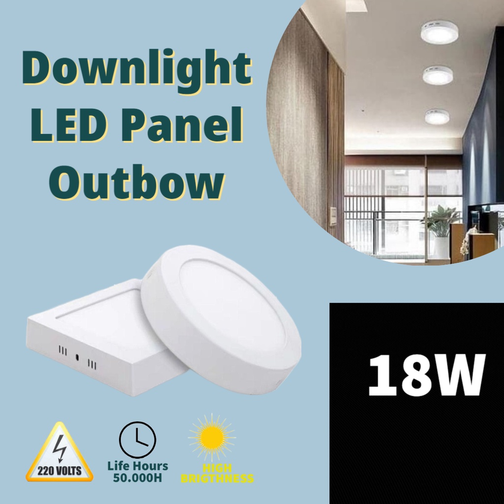 Jual Downlight LED 18 Watt Outbow | Shopee Indonesia