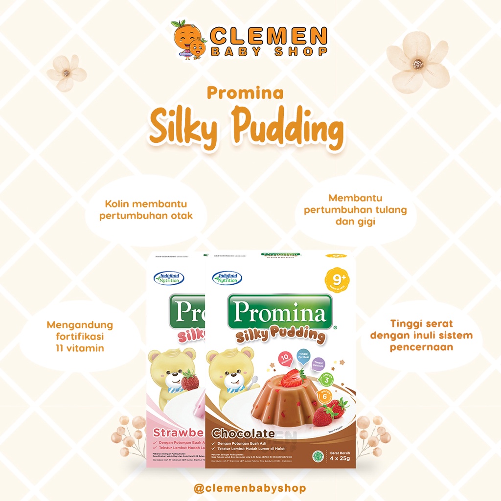 Jual Promina Silky Pudding 100gr | Shopee Indonesia