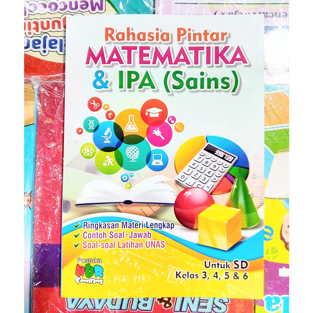 Jual Rahasia Pintar Matematika & IPA (SAINS) SD Kelas 3 4 5 6 PNG Dilengkapi materi soal ...