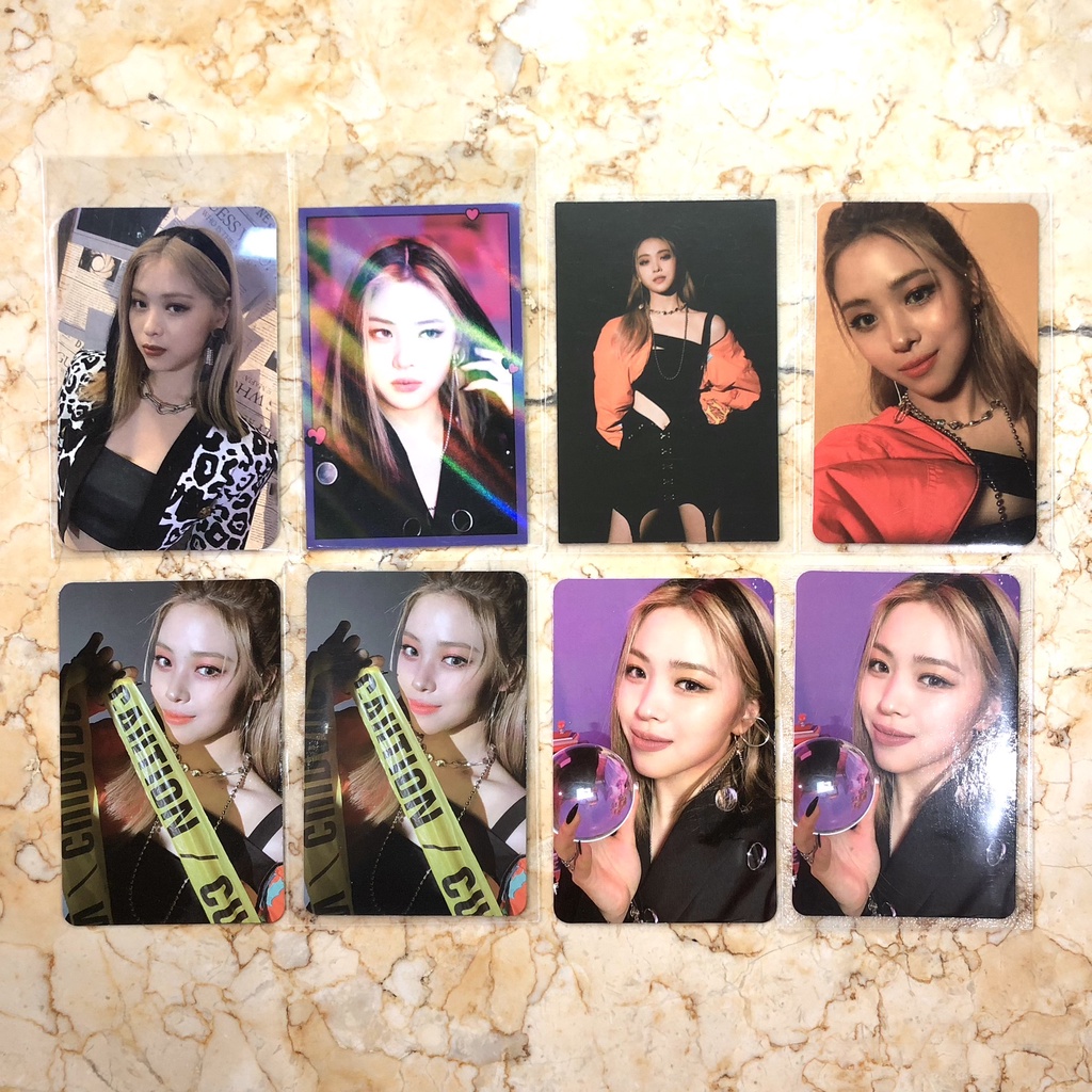 Jual ITZY Ryujin & Chaeryeong Photocards - Mecima Fansign, Withdrama POB & Holo, Hello82 ...