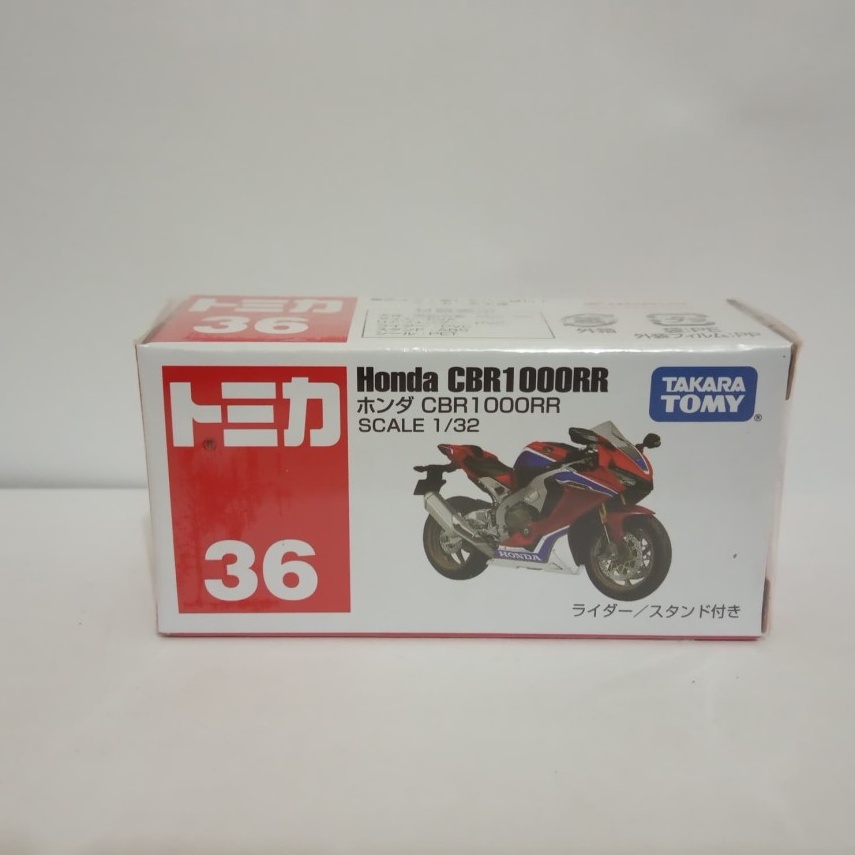 Jual Honda CBR1000RR RED Diecast motor sport tomica no 36 reguler Takara tomy | Shopee Indonesia