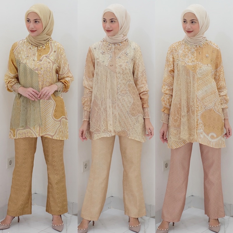 Jual Nadhifa Series Batik Viscose by SARAH THE LABEL | Shopee Indonesia