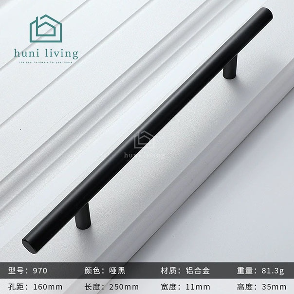 Jual Handle lemari Handle Hitam Black Tarikan Laci Minimalis Modern ...