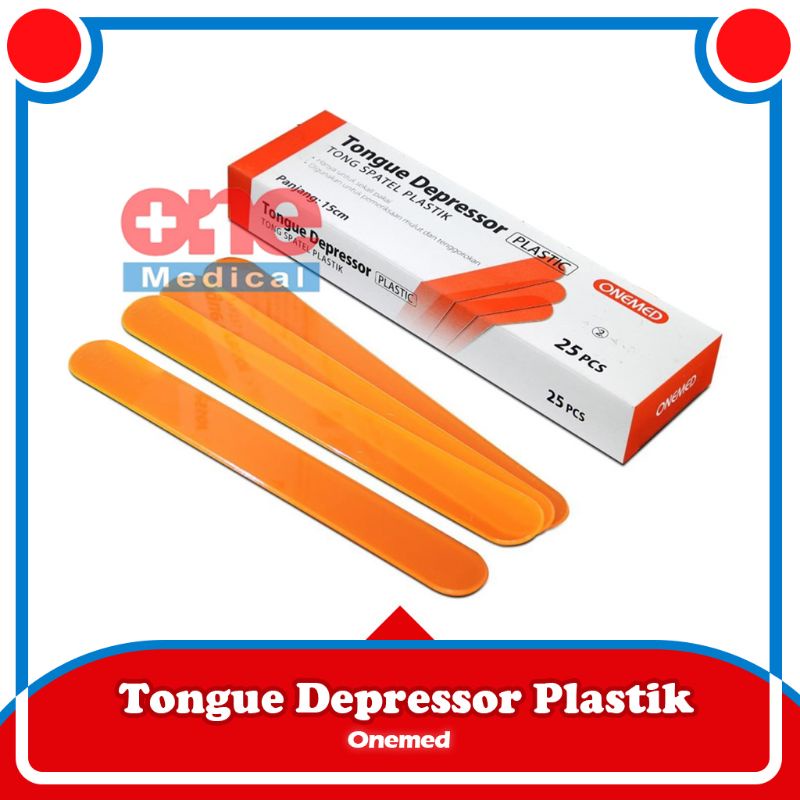 Jual Tongue Spatel | Spatula Lidah | Tong Spatel Plastik | Shopee Indonesia