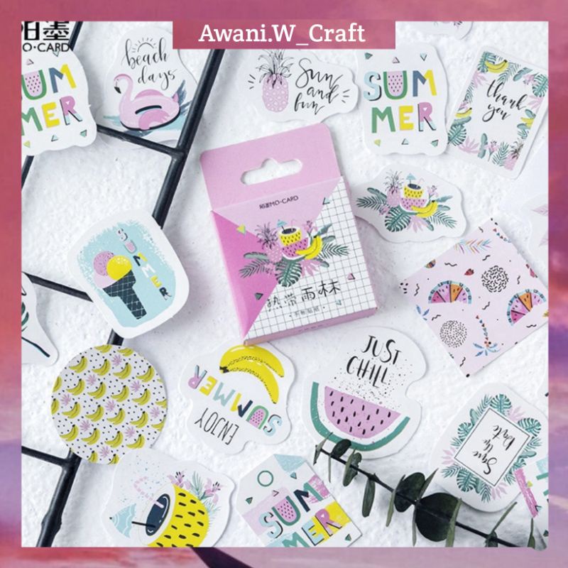 Jual STIKER AESTHETIC untuk Jurnal/ scrapbook | Shopee Indonesia