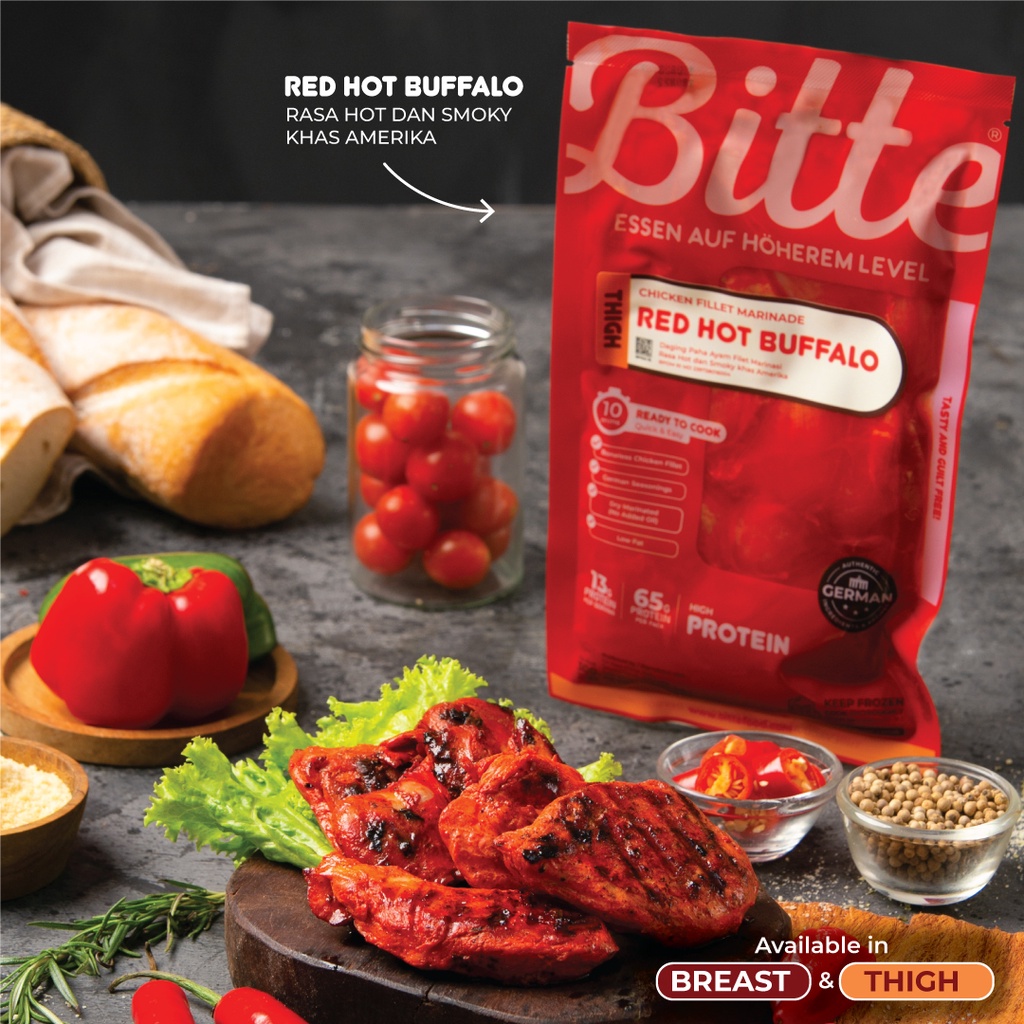 Jual Bitte Healthy Frozen Chicken Marinade High Protein Low Calorie ...