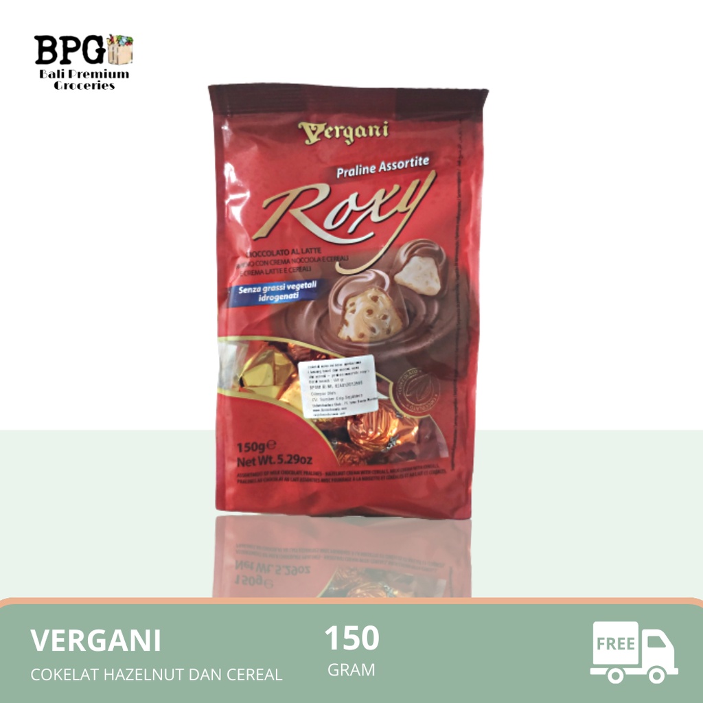 Jual VERGANI Praline Assortite Roxy 150 Gr (Cokelat Susu krim aneka ...