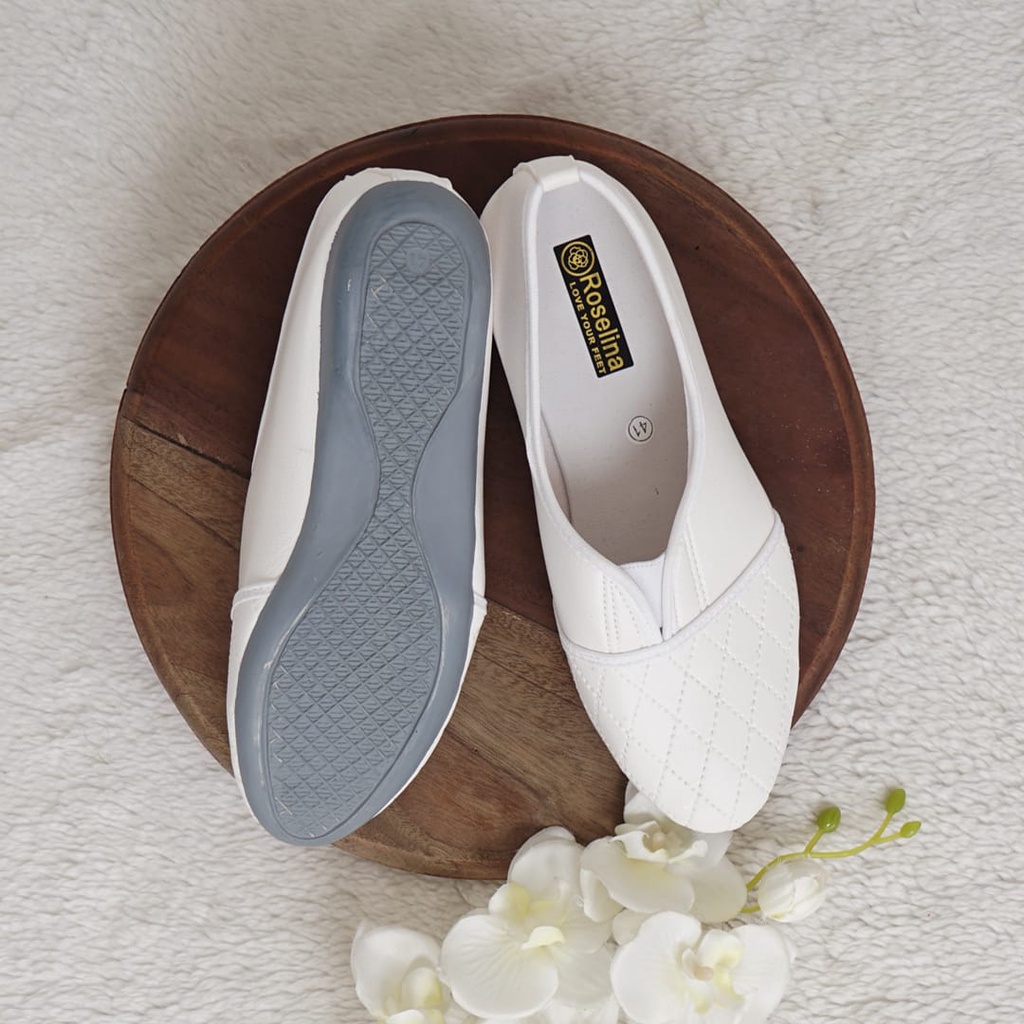 Jual Sepatu Haji Wanita Flastshoes Putih Terbaru | Shopee Indonesia