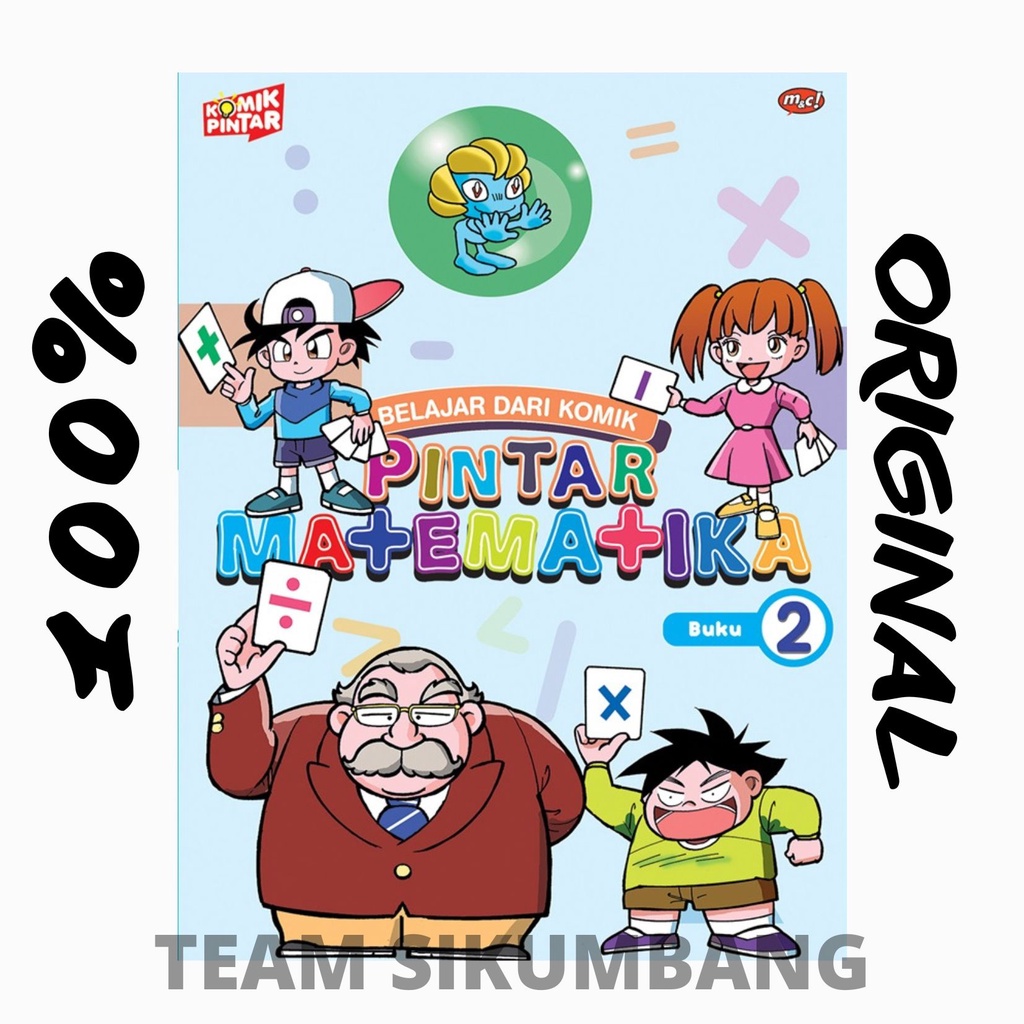 Jual Belajar dari Komik - Pintar Matematika Buku 2 | Shopee Indonesia