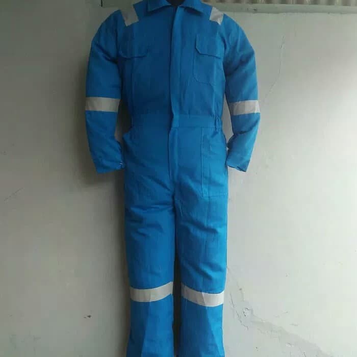 Jual Wear Pack Wearpack Biru Pertamina | Shopee Indonesia
