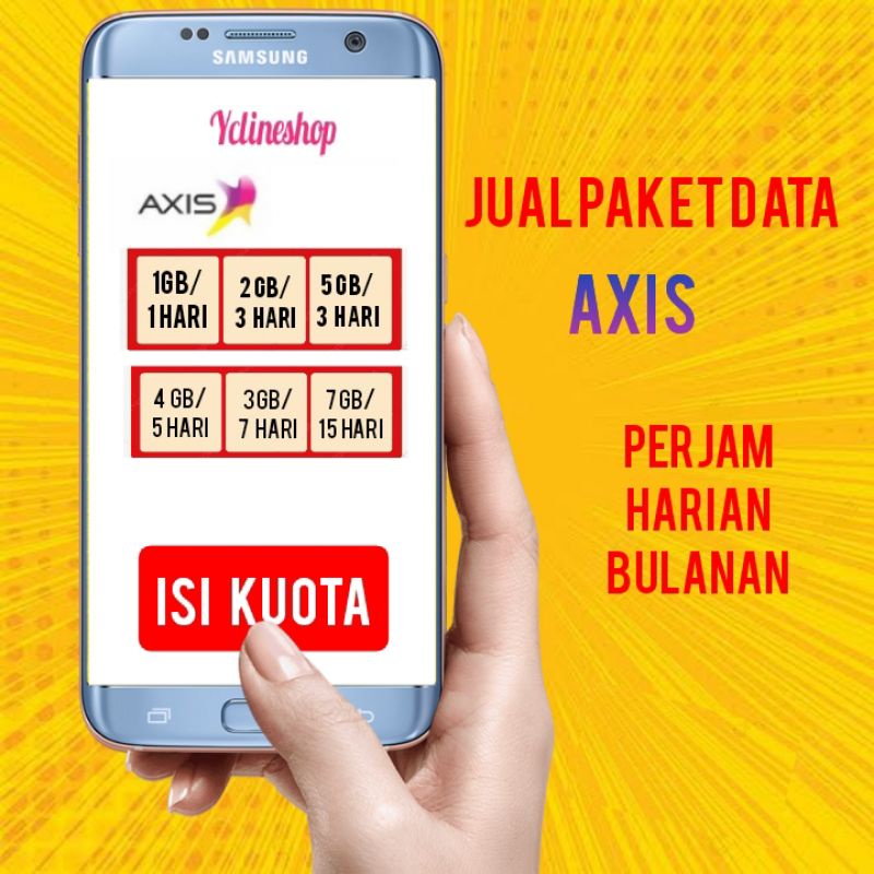 Jual PAKET DATA AXIS ALL OPERATOR | Shopee Indonesia