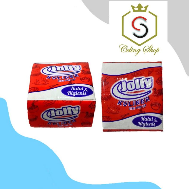 Jual Tisu tissue Jolly POP UP kuliner tissu wajah kotak kecil 2ply ...
