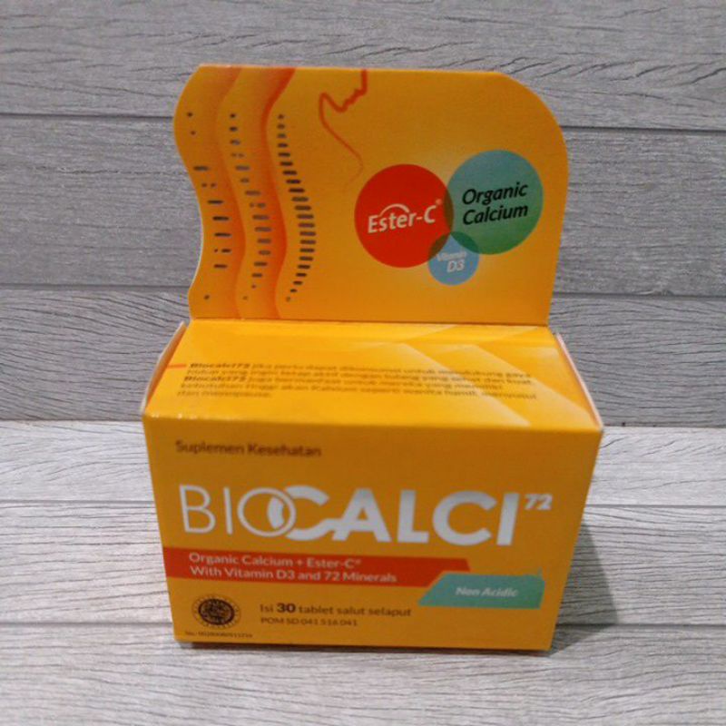 Jual Biocalci-72 | isi 30 tablet | vitamin tulang | Shopee Indonesia