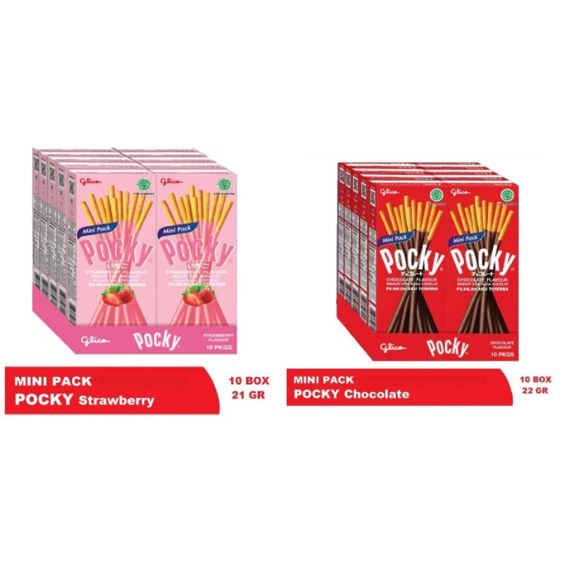 Jual POCKY Stick Biscuit Box 22gr x 10pcs | Shopee Indonesia