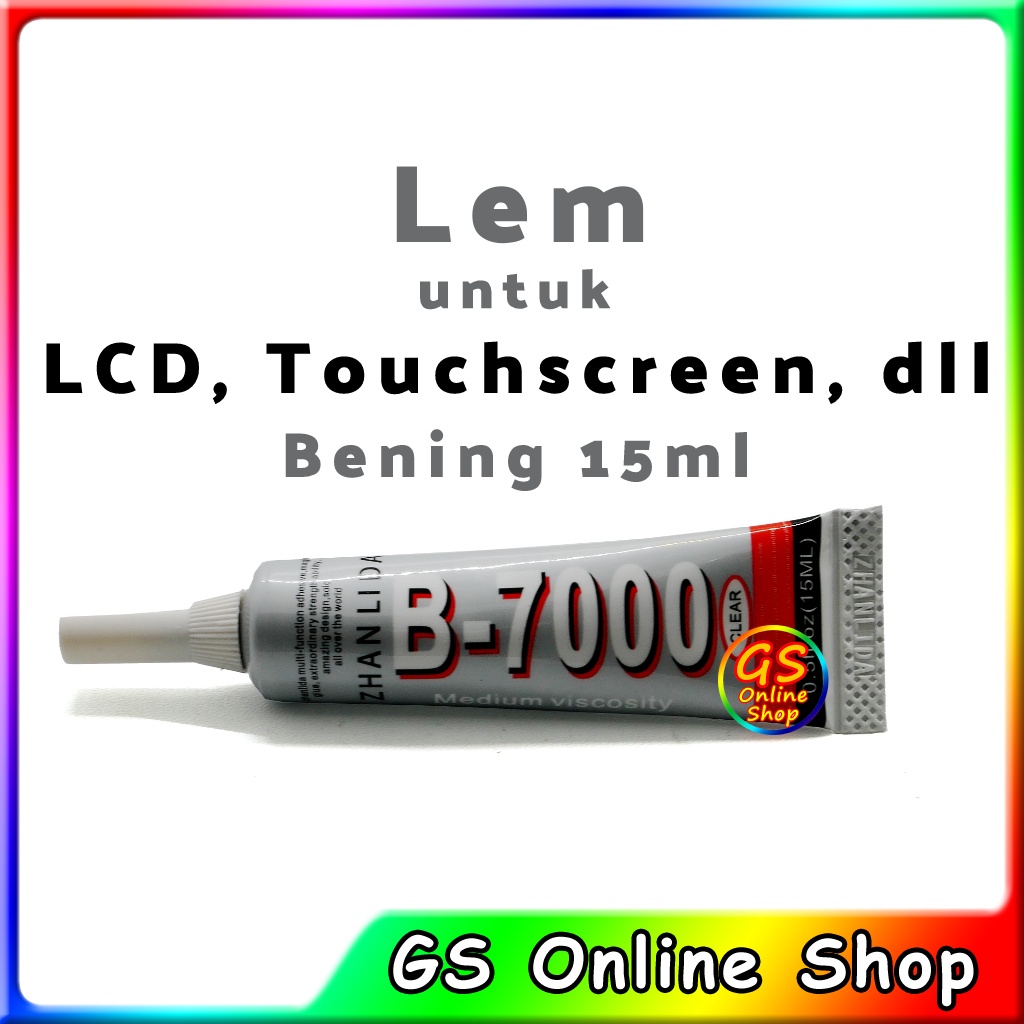 Jual Lem LCD Touchscreen B7000 Bening | Shopee Indonesia