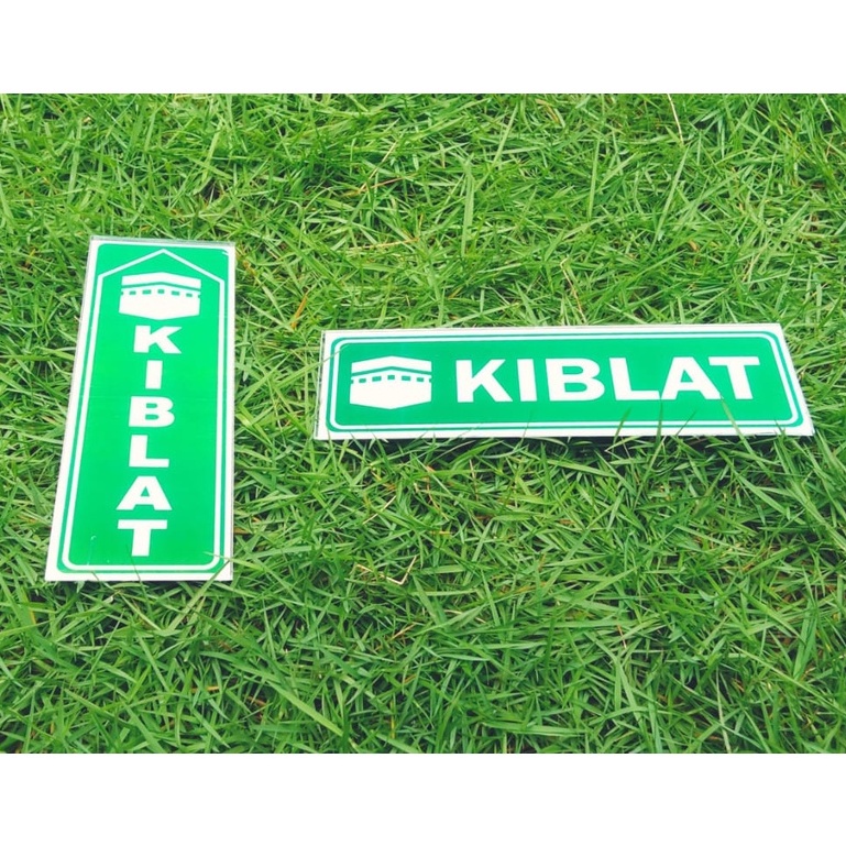 Jual Akrilik,Sticker Vinyl Arah Kiblat | Petunjuk Arah Sholat | Arah ...
