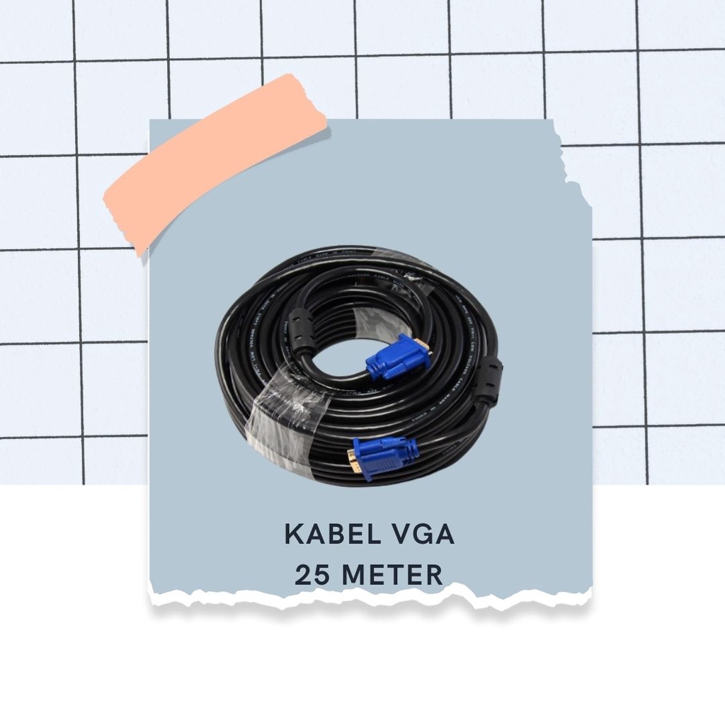 Jual KABEL VGA 25 METER | Shopee Indonesia