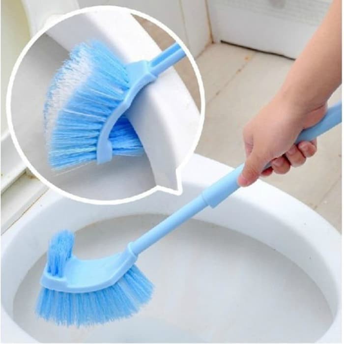 Jual Sikat kloset WC Wastafel Lengkung Toilet Brush Dapur Kamar Mandi ...