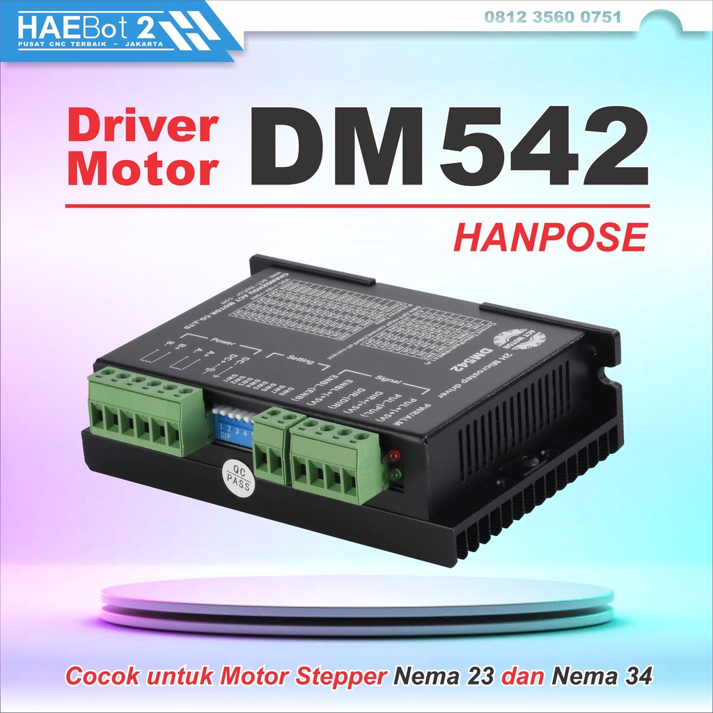 Jual [HAEBOT 2] Driver Motor Stepper DM542 DM 542 Hanpose Nema 23 34 57 ...
