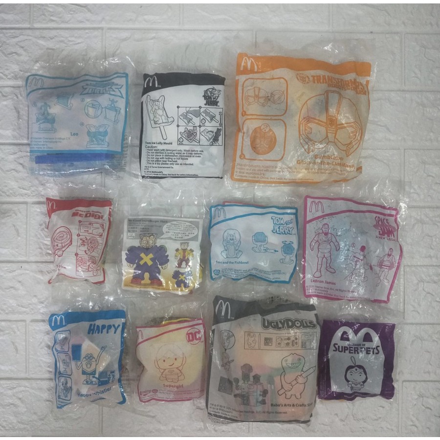 Jual Happy Meal McD McDonald's Set 2 (10+1 Pcs) | Shopee Indonesia