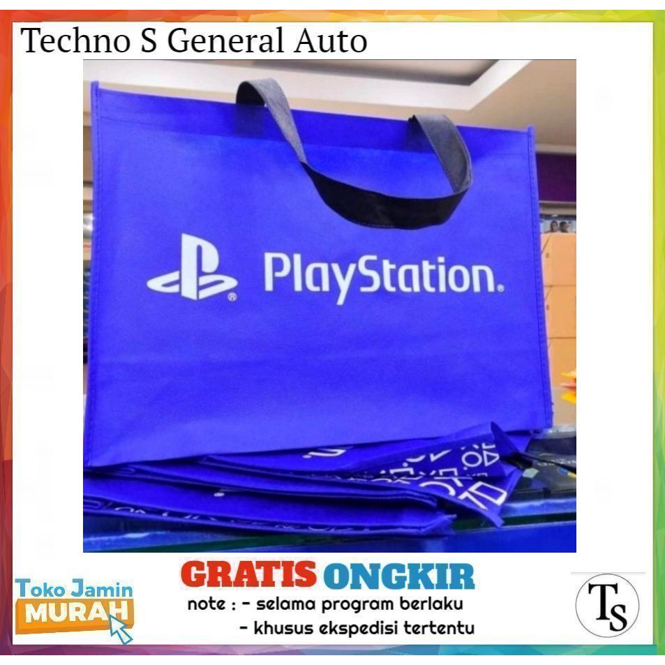 Jual Tote Bag Playstation - Hand Bag PS - Tas PS - Tas Gaming ...