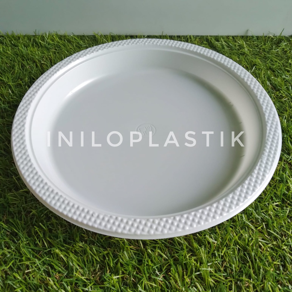 Jual Piring Plastik Besar Sparta P9 / Piring Makan Pesta @50pcs ...