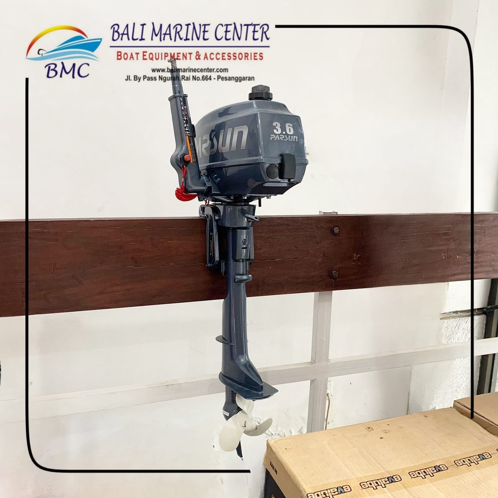 Jual Mesin Tempel Parsun Outboard Engine TC3.6BMS 2 Stroke | Shopee ...