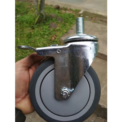 Jual Roda bed rumah sakit Tanpa rem Ukuran 5 Inch | Shopee Indonesia