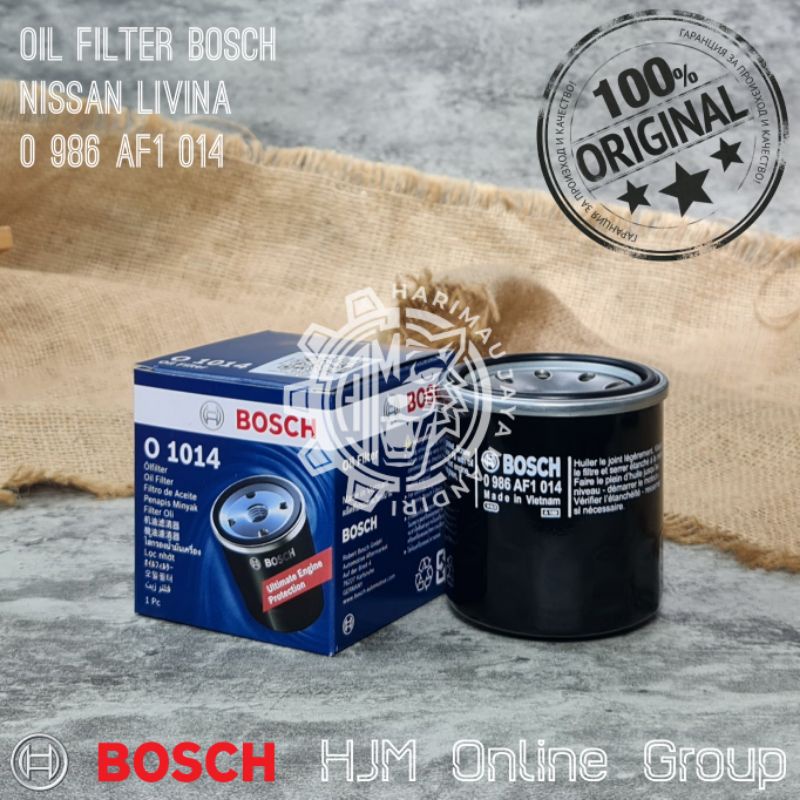 Jual OIL FILTER BOSCH - SARINGAN OLI LIVINA / XTRAIL / SERENA / EVALIA ...