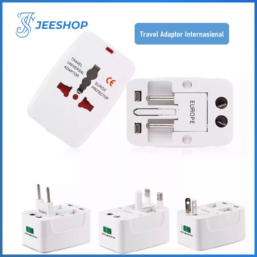 Jual Universal Travel Adaptor Colokan Listrik Adaptor Internasional ...