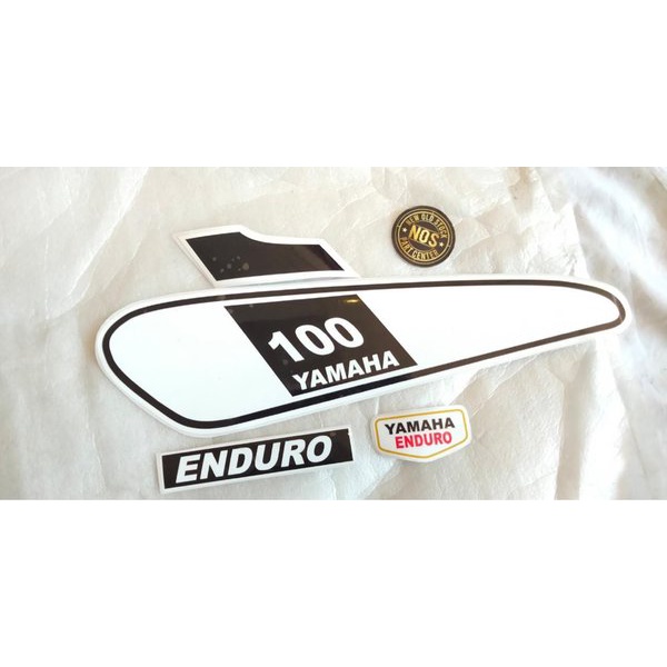 Jual Striping Sticker Yamaha Dt100 Dt 100 Enduro Copy Original Stok ...