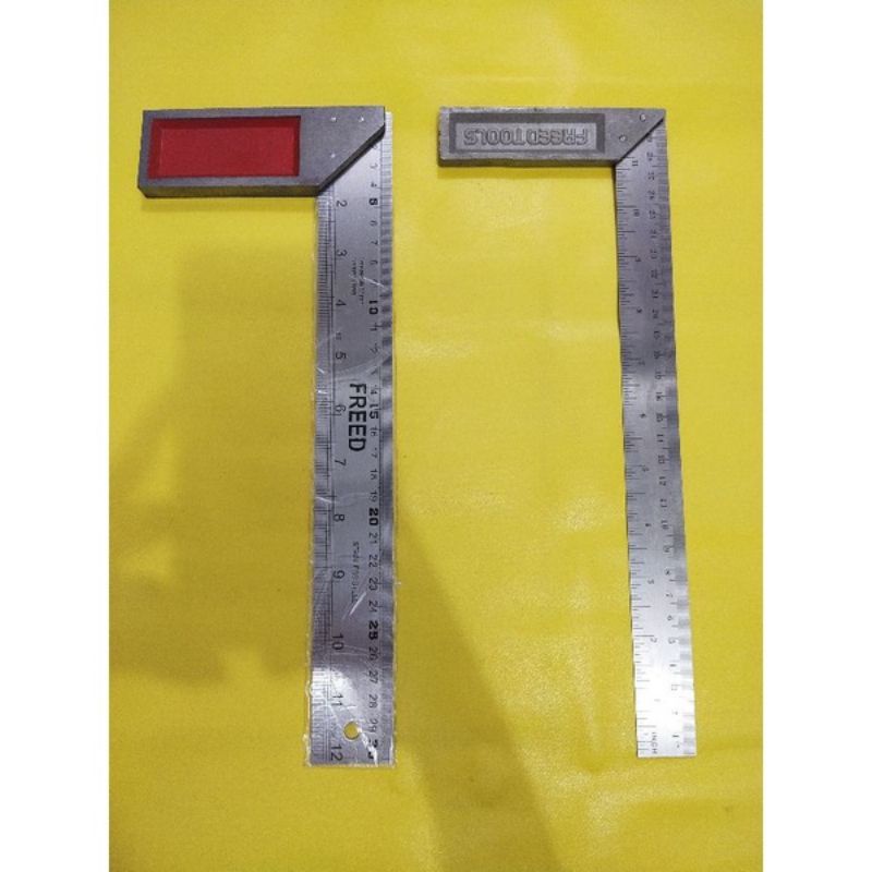 Jual penggaris tukang /penggaris siku L | Shopee Indonesia