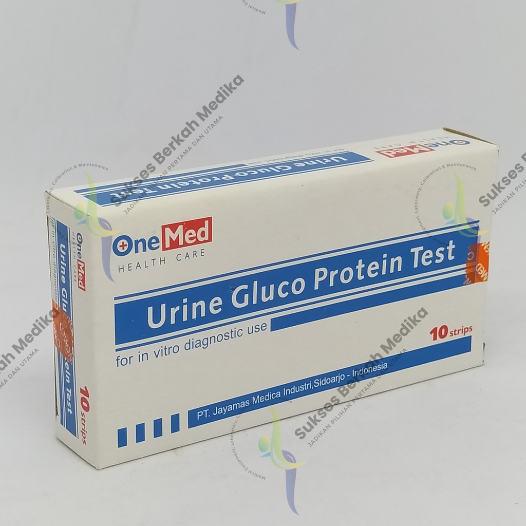 Jual Urine Gluco Protein Test Onemed / Alat Tes Gula Protein Urin ...