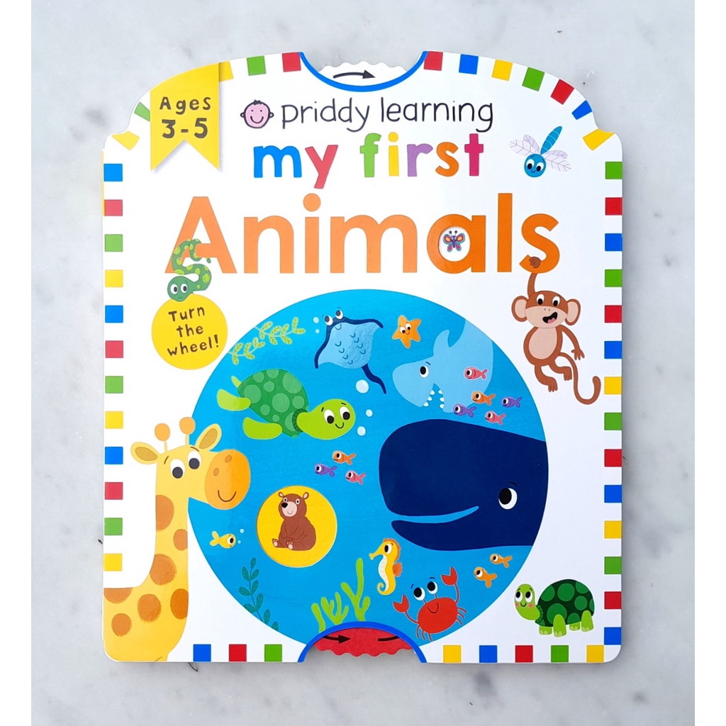 Jual Priddy Learning: My First Wipe Clean Animals - Ages 3-5 Activity ...