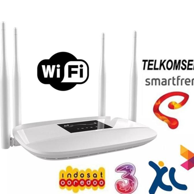 Jual Modem WiFi 4G LTE Simcard Router Indihome BizNet FirstMedia ...