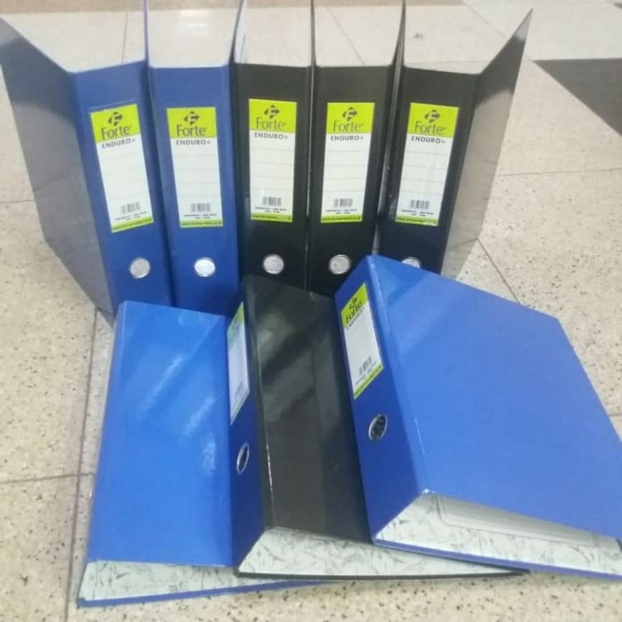 Jual Kertas Binder Ordner Folio Forte Hitam | Shopee Indonesia