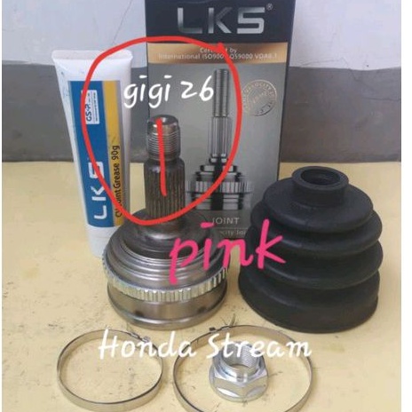 Jual CV joint Luar Outer As Roda Depan Luar Honda Stream 1700cc | Shopee Indonesia