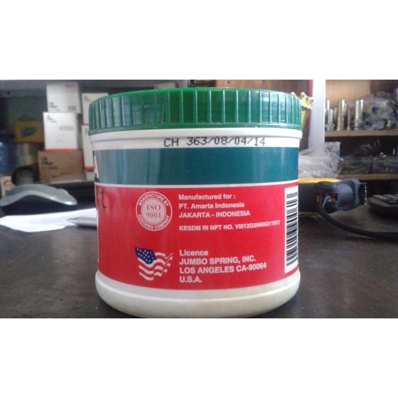 Jual Cobra Oli Gemuk 500 grams - Chasis Grease Hijau No. 3 | Shopee ...