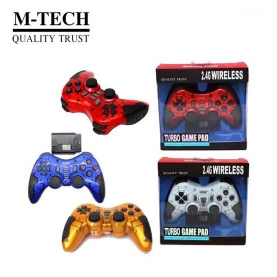 Jual Gamepad Wireless M-Tech G01 Joystick PC / Laptop USB Controller ...