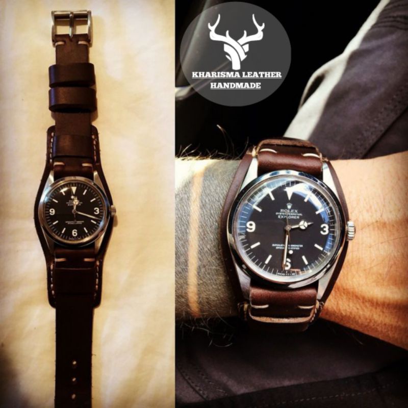 Jual STRAP JAM TANGAN KULIT ORIGINAL/STRAP JAM TANGAN KULIT PAKAI ALAS ...