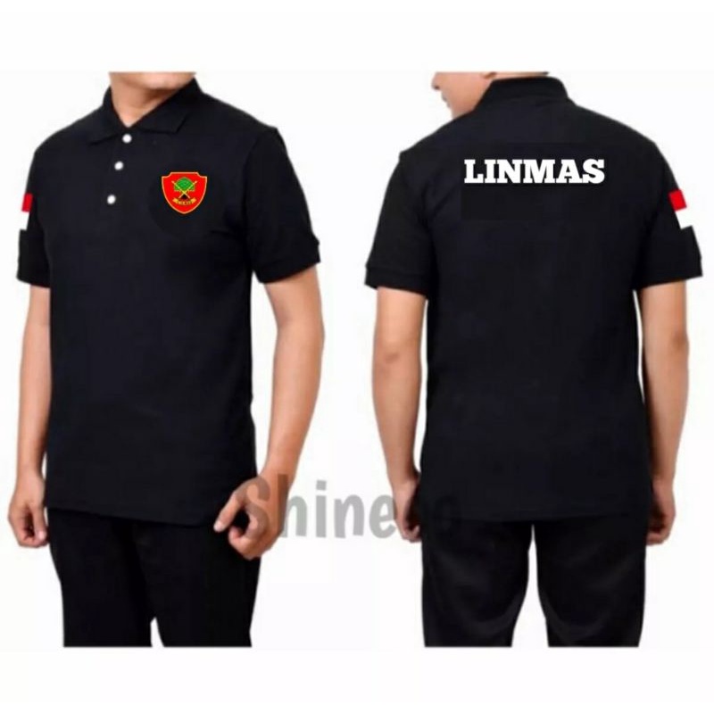 Jual KAOS KERAH POLO LINMAS INDONESIA NEW MODEL | Shopee Indonesia