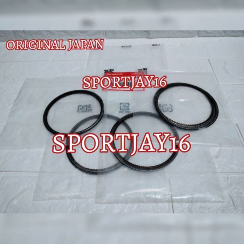 Jual RING SEHER RING PISTON HONDA CRV GEN3 GEN 3 2.4 2.400CC K24 ORI ...