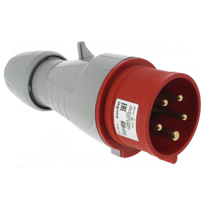 Jual Plug Mounting / Male / Steker Industri 5 pin 16 Amper LEGRAND ...